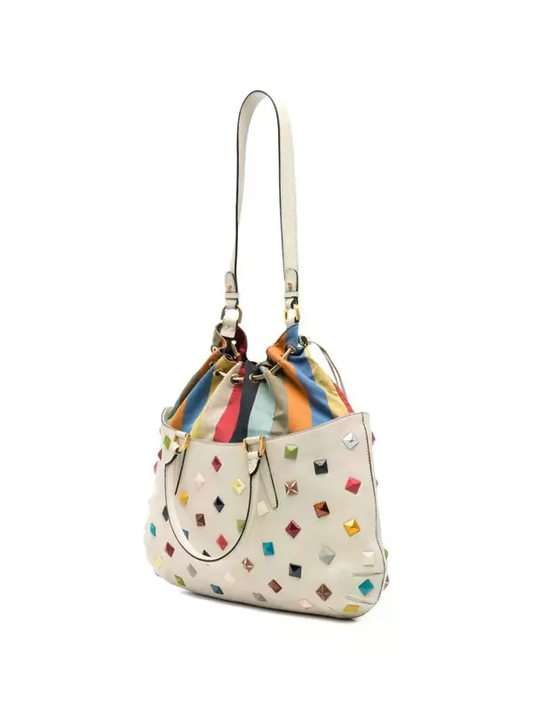 Fendi B. Fab Studded Tote Bag