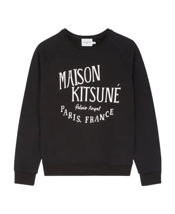 Maison Kitsuné Printed Crewneck Sweatshirt