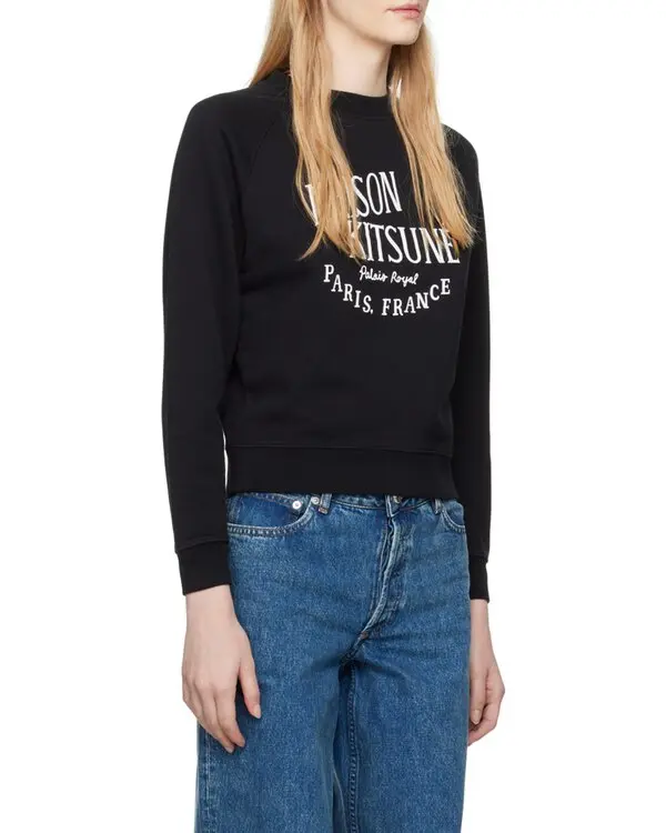 Maison Kitsuné Printed Crewneck Sweatshirt