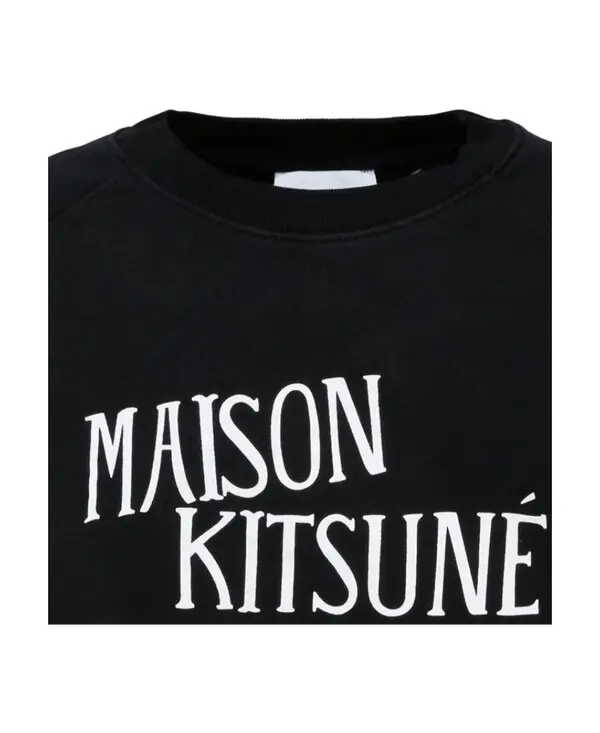 Maison Kitsuné Printed Crewneck Sweatshirt