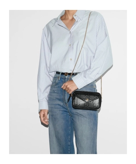 Gucci Gg Super Mini Shoulder Bag