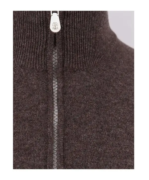 Brunello Cucinelli Knitted Polo Shirt - No