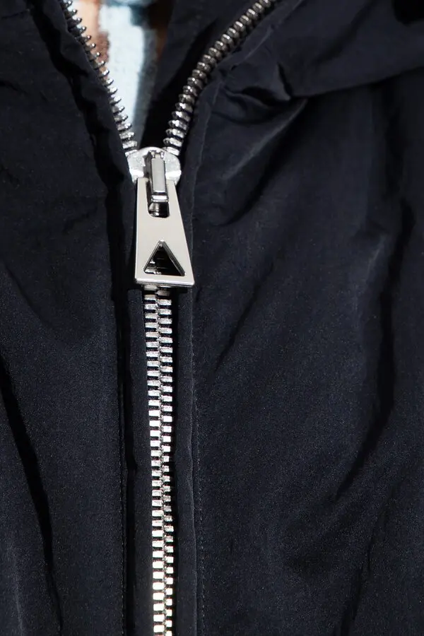 Bottega Veneta Zip Up Cotton Jacket