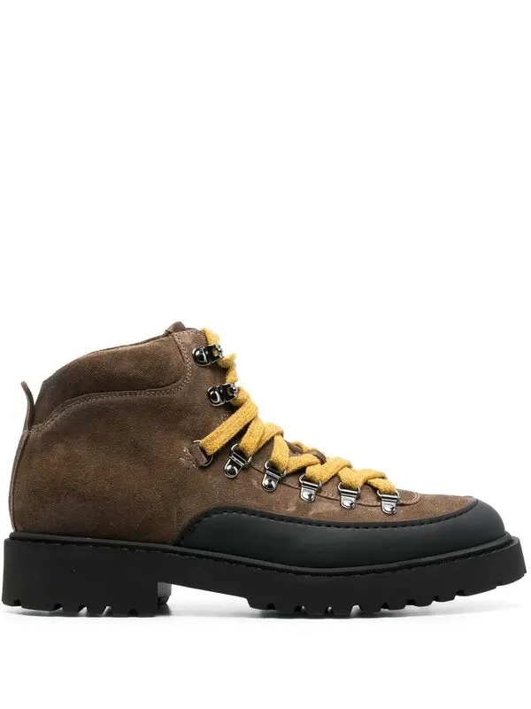 DOUCAL'S Suede Lace-up Hiking Boots