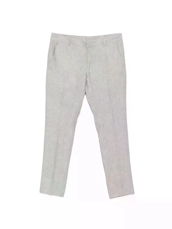 DANIELE ALESSANDRINI Pinstripe Tailored Trousers