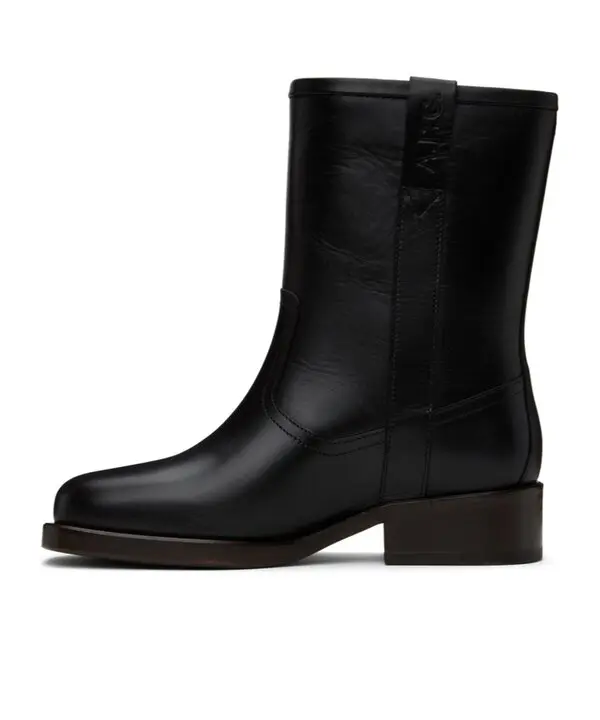 A.p.c. Round Toe Ankle Boots