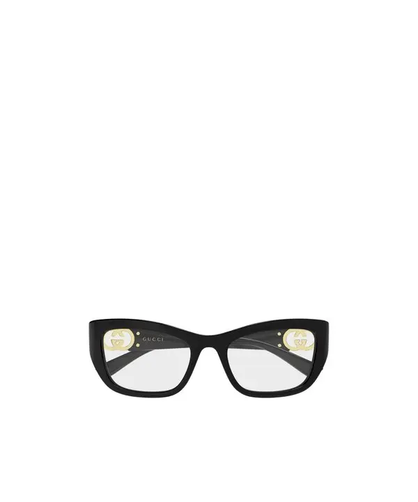 Gucci Cat Eye Frame Eyeglasses - Black