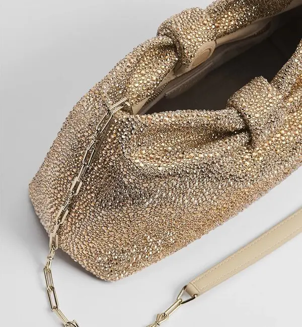 Dior Embellished Bow Shoulder Bag