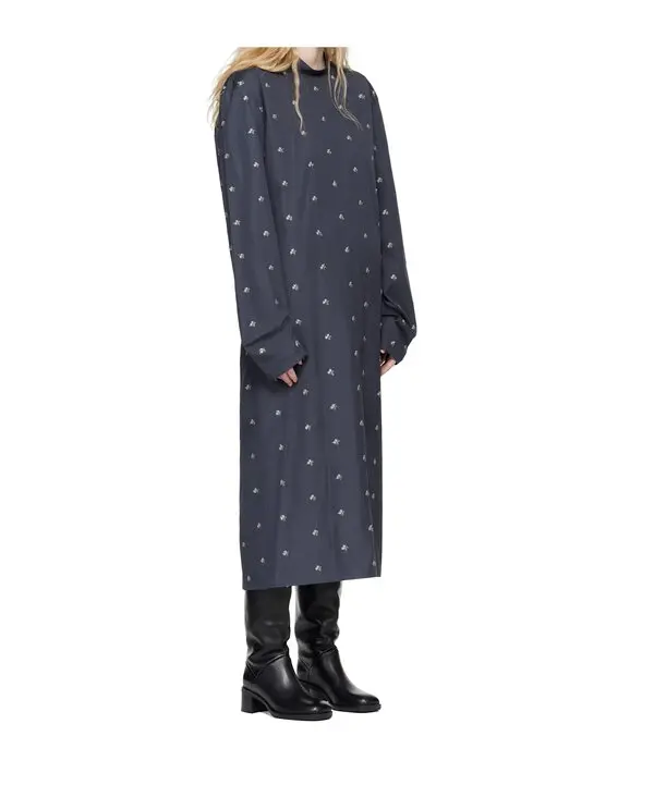 RIER Long-sleeved Dress With Waist Tie
