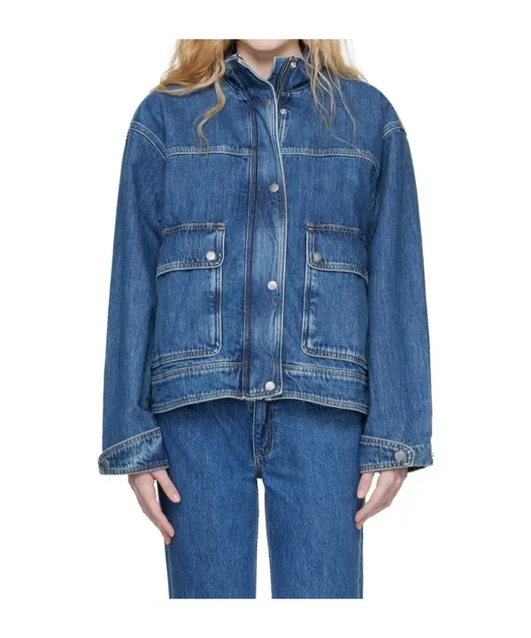 Rag & Bone Long Sleeve Denim Jacket