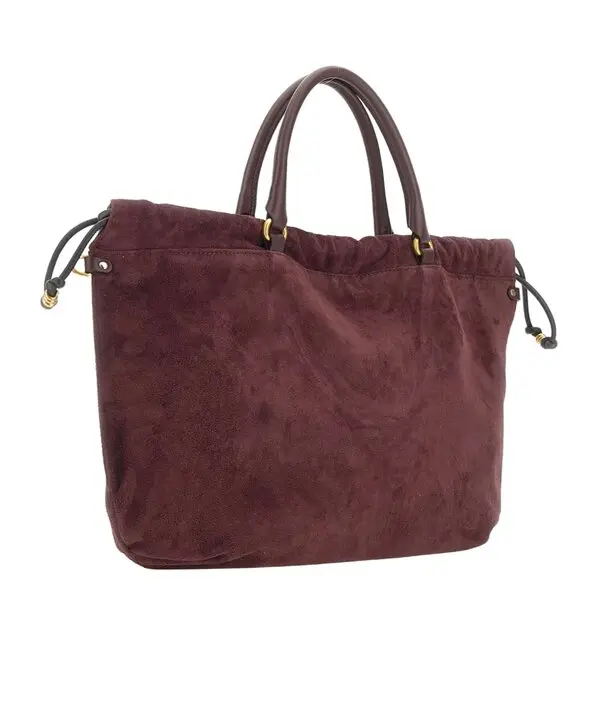 GIANNI CHIARINI Suede Tote Bag