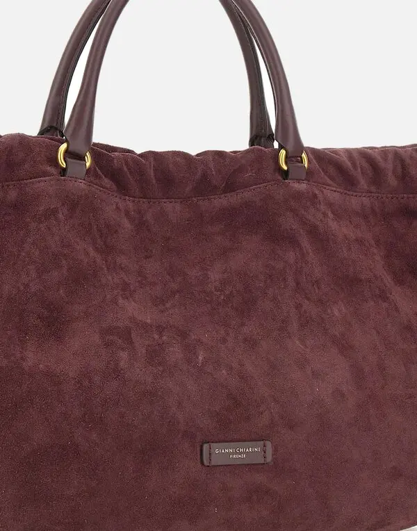 GIANNI CHIARINI Suede Tote Bag