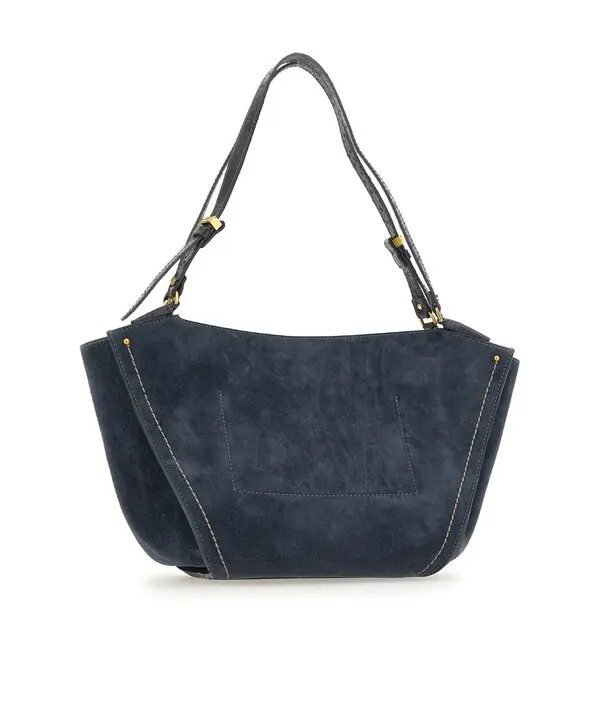 GIANNI CHIARINI Bloom Suede Shoulder Bag