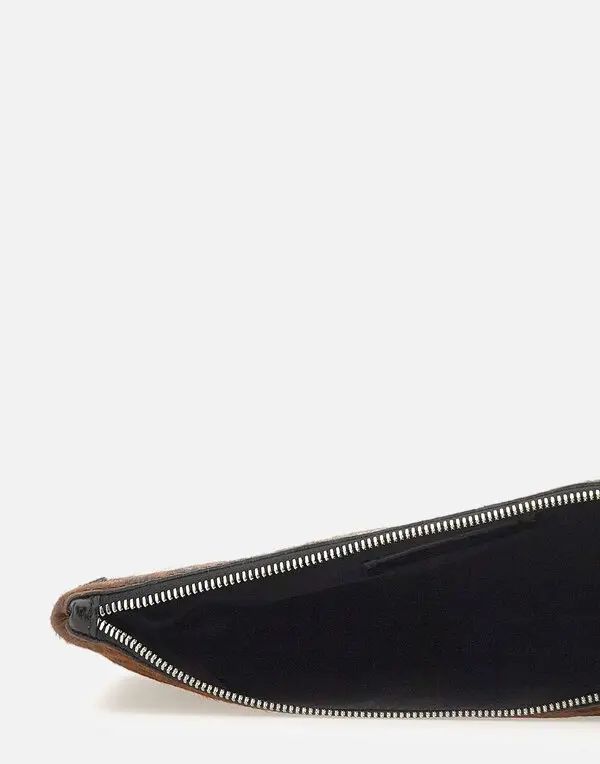 GIANNI CHIARINI Hermy Animal Pattern Wristlet Bag