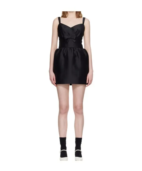 SHUSHU/TONG Bow-detail Sleeveless Dress