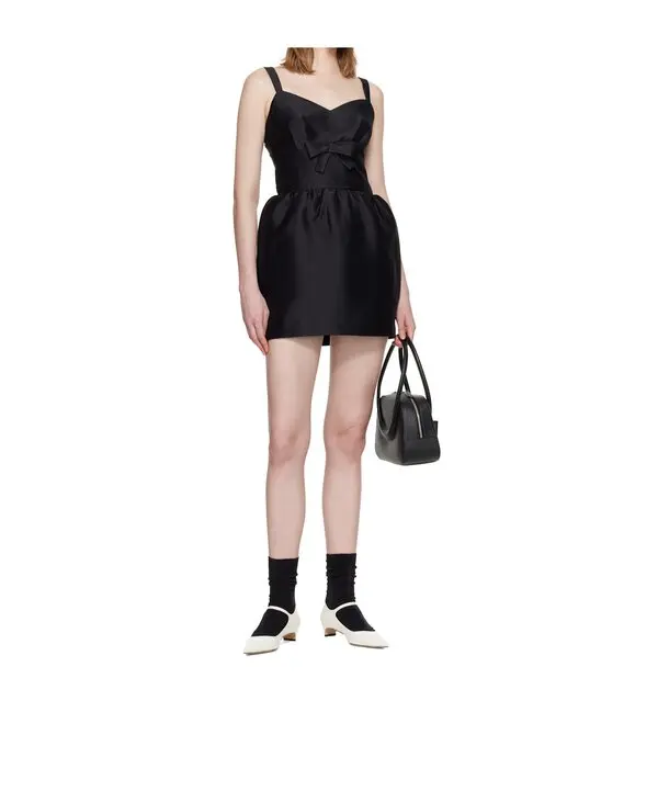 SHUSHU/TONG Bow-detail Sleeveless Dress
