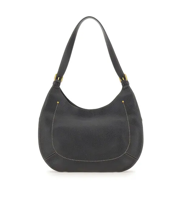 GIANNI CHIARINI Shoulder Bag With Suede Contrast