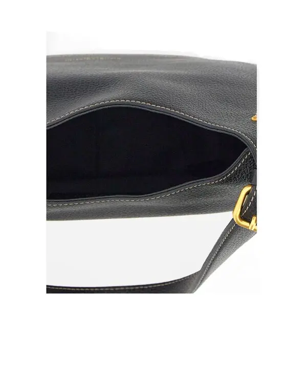 GIANNI CHIARINI Shoulder Bag With Suede Contrast