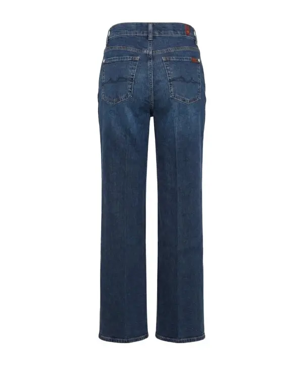 7 For All Mankind Button-fastening Straight-leg Jeans
