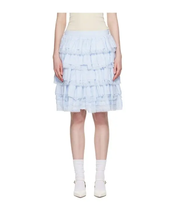 SHUSHU/TONG Layered Lace Skirt