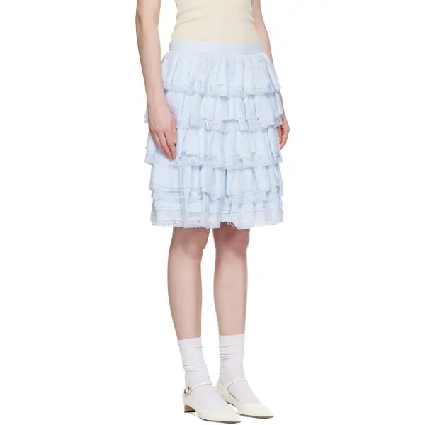 SHUSHU/TONG Layered Lace Skirt