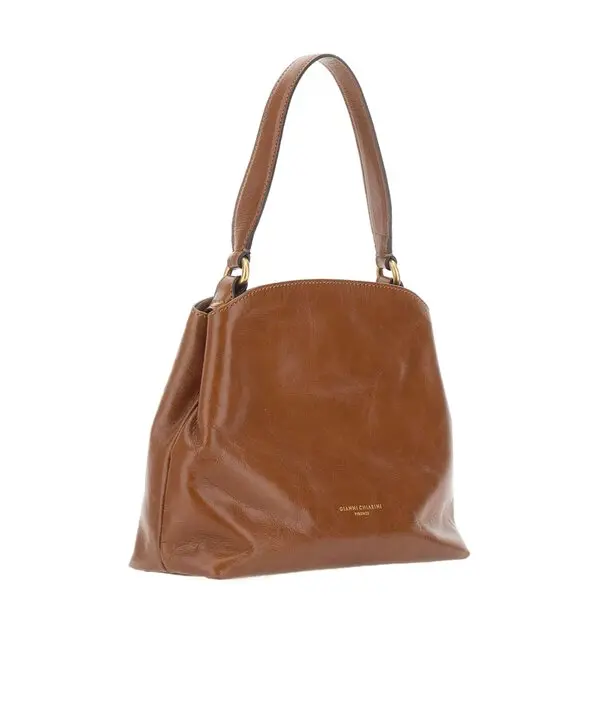 GIANNI CHIARINI Fiona Leather Shoulder Bag