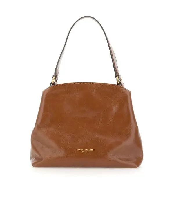 GIANNI CHIARINI Fiona Leather Shoulder Bag