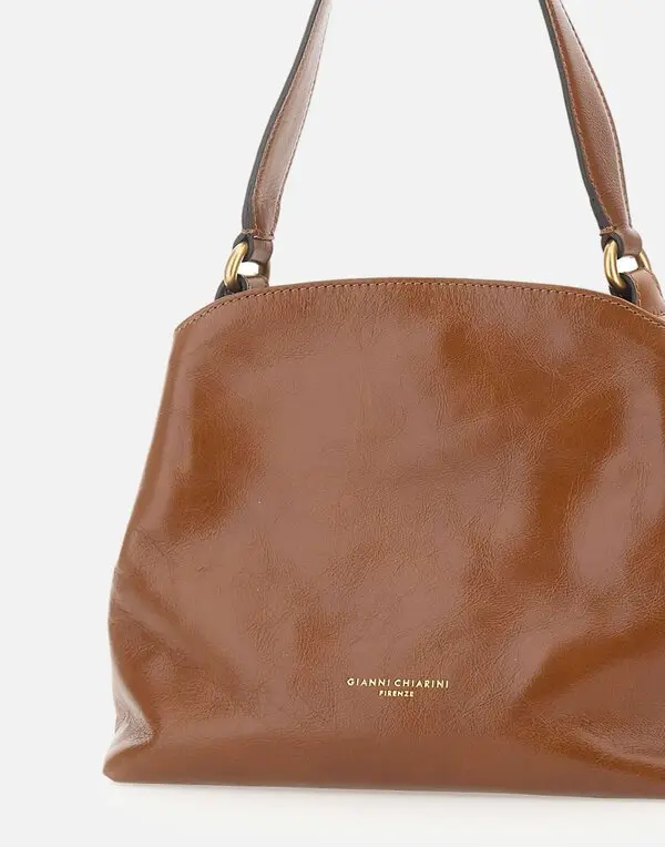 GIANNI CHIARINI Fiona Leather Shoulder Bag