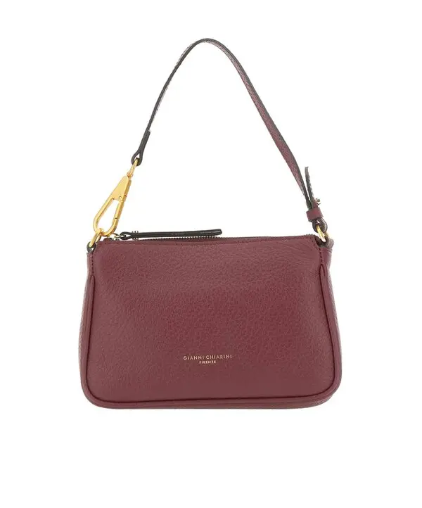 GIANNI CHIARINI Brooke Grained Leather Shoulder Bag