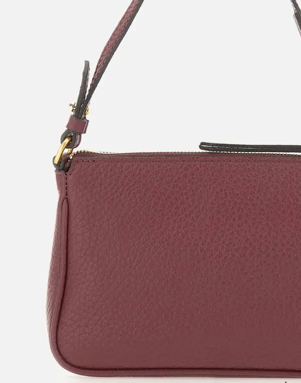 GIANNI CHIARINI Brooke Grained Leather Shoulder Bag