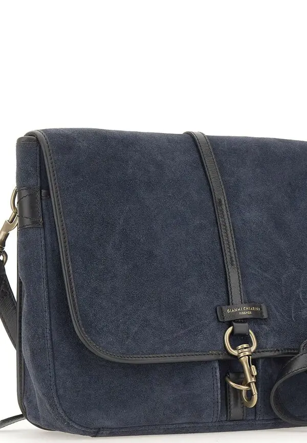 GIANNI CHIARINI Berlino Leather Shoulder Bag