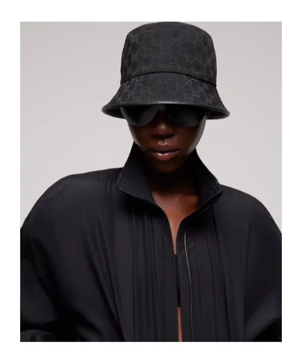 Gucci Gg Cotton Canvas Bucket Hat