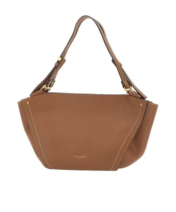 GIANNI CHIARINI Bloom Tulip Shoulder Bag - Walnut