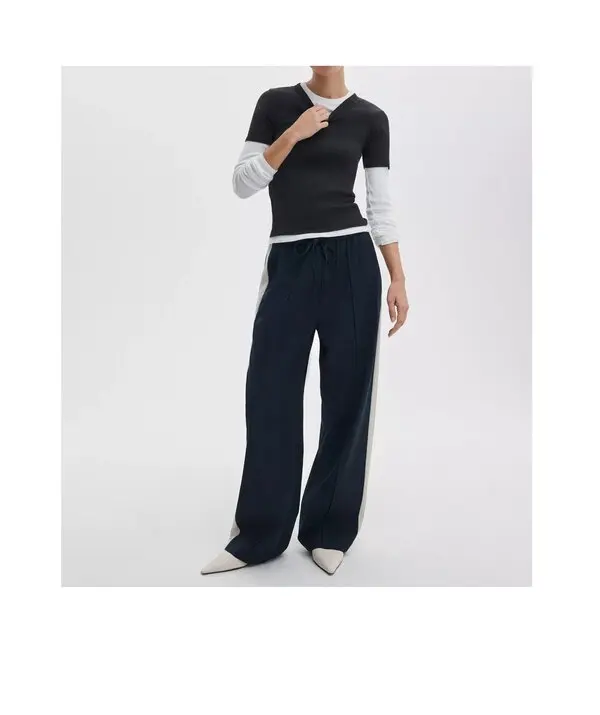 RAG  BONE Rag & Bone Ribbed Crewneck Short-sleeve T-shirt