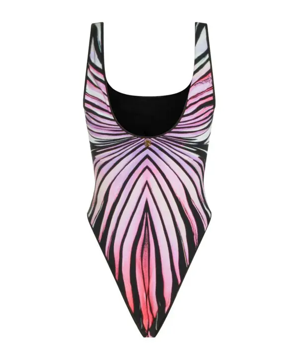 Roberto Cavalli Graphic Printed One-piece Swimsuit