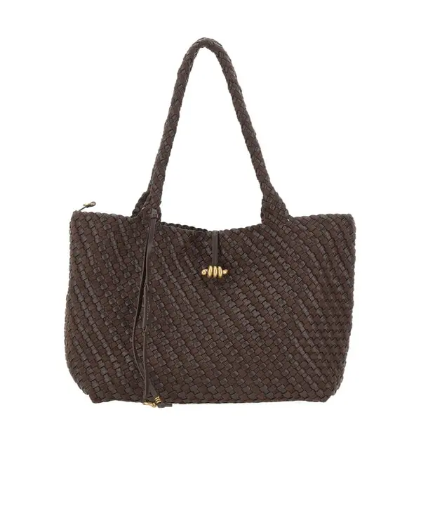 GIANNI CHIARINI Aurelie Woven Tote Bag