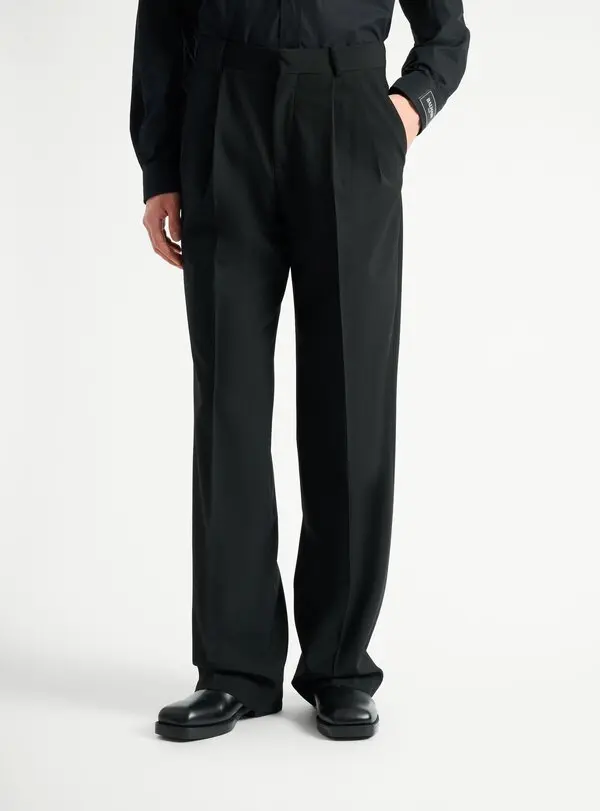 Balmain Tailored Wool Trousers