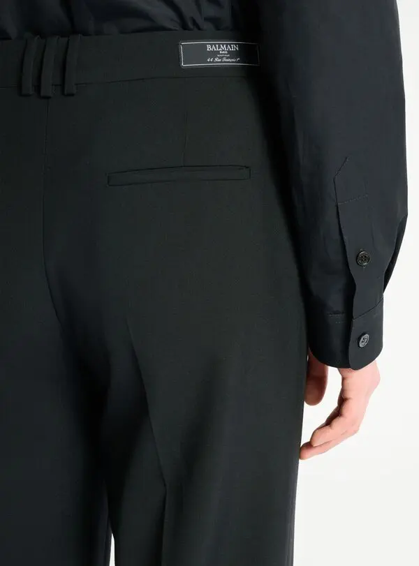 Balmain Tailored Wool Trousers