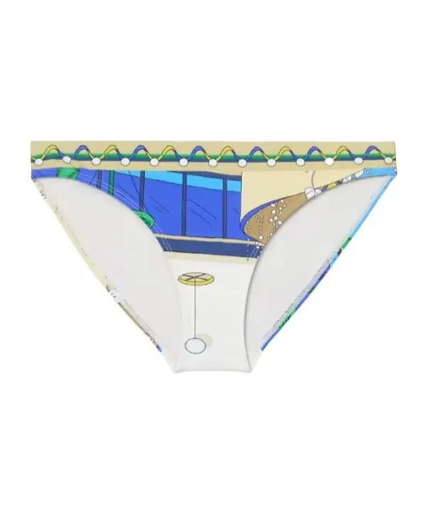 Tory Burch Printed Bikini Bottoms - Multi