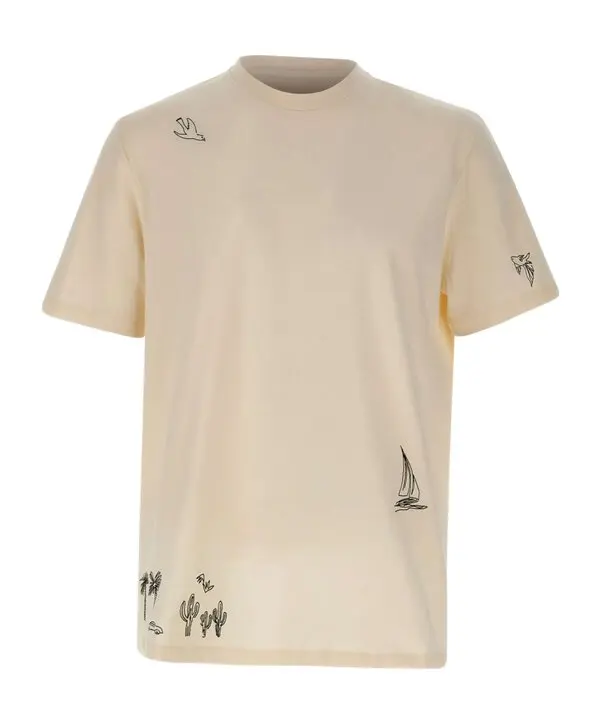 Paul Smith Embroidered Graphic T-shirt