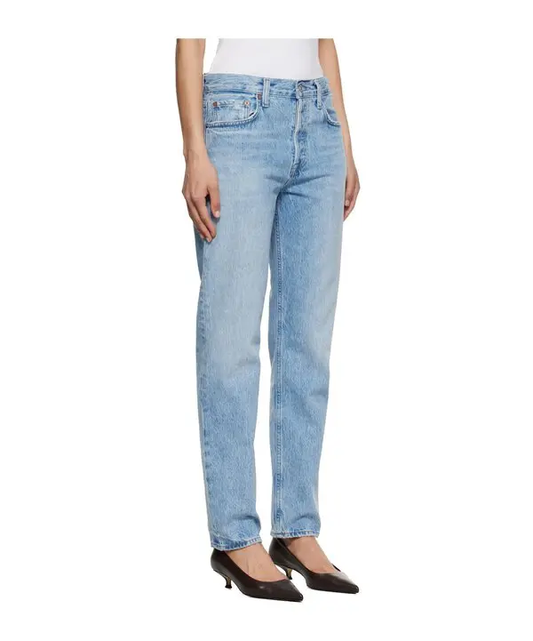 AGOLDE Romney Mid Rise Straight Leg Jeans