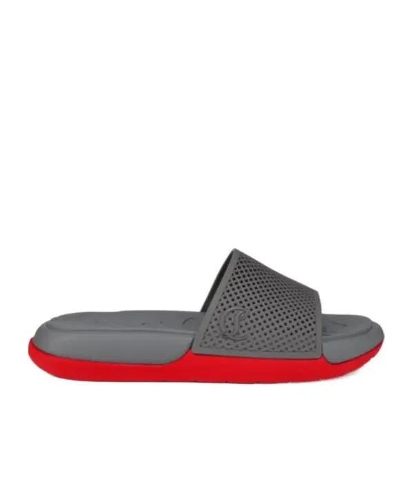 CHRISTIAN LOUBOUTIN Easy Breezy Sliders - Phantom Ash