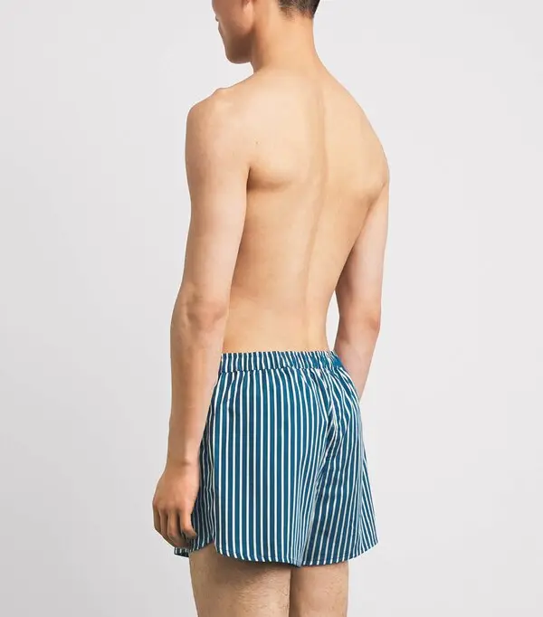 Derek Rose Cotton Stripe Boxer Shorts