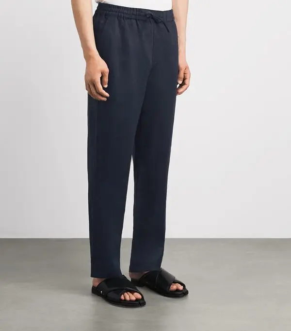 CHE Avila Linen Straight Leg Trousers