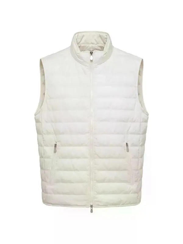 Brunello Cucinelli Quilted Gilet - Neutrals