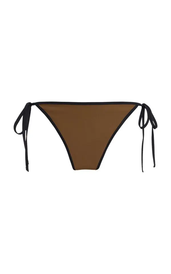 TOTEME Side Tie Bikini Bottoms - Brown