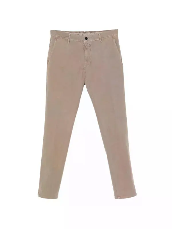 Incotex Side-pocket Straight Trousers - Neutrals