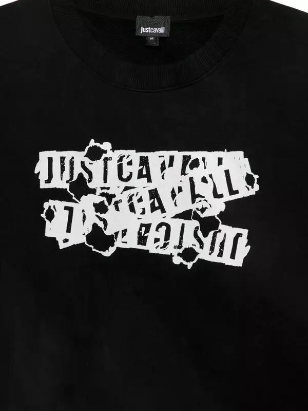 Just Cavalli Logo Print Sweatshirt