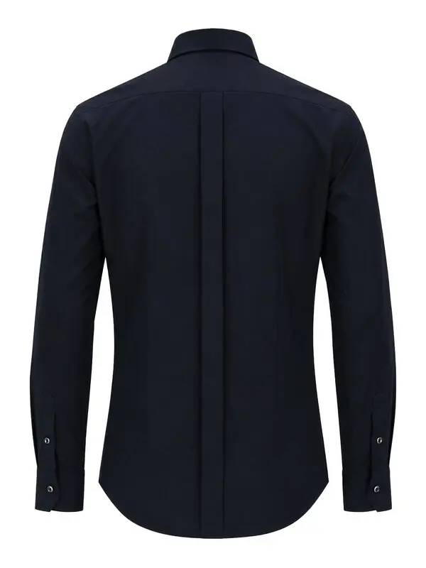 Brian Dales Camicia In Cotone - Blue