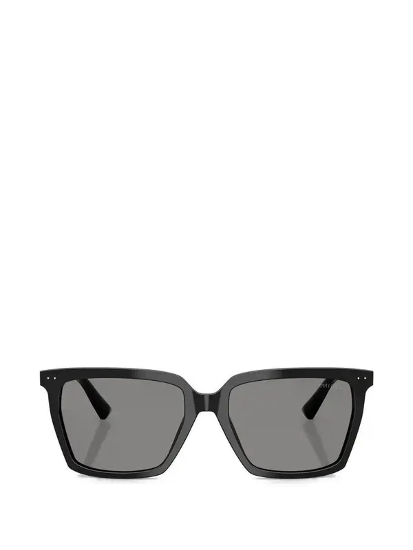 JIMMY CHOO Square Frame Sunglasses - Black